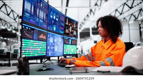 Engineer Operator Using Scada System Industrial Stock Photo 2595933827 | Shutterstock