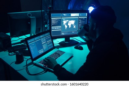 Hackers Breaking Server Using Multiple Computers Stock Photo 1601640220 | Shutterstock