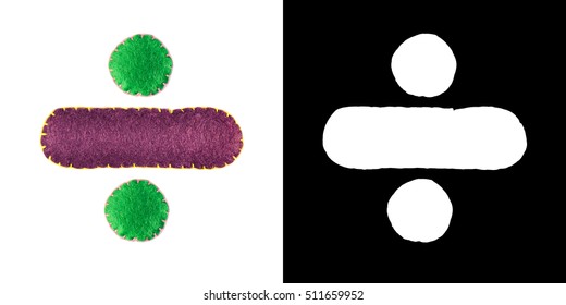 Handmade Division Sign Felt Symbol Division Stock Photo 511659952 handmade-division-sign-felt-symbol-division-stock-photo-511659952