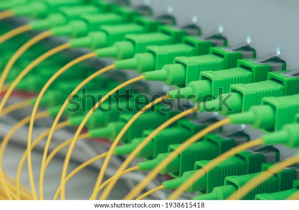 Optical Distribution Panel Optic Patch Cord Stock Photo 1938615418 ...