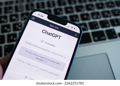 Screen Chatgpt Chat Ai Artificial Intelligence Stock Photo 2262251781 | Shutterstock
