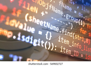Software Developer Programming Code Abstract Computer Stock Photo 551158138 | Shutterstock