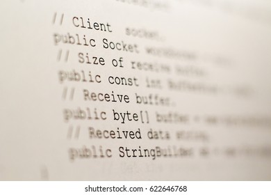 Software Development Csharp C Net Code Stock Photo 622646900 | Shutterstock