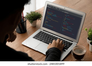 Software Development Programming On Computer Screen Stock Photo 2481001899 | Shutterstock