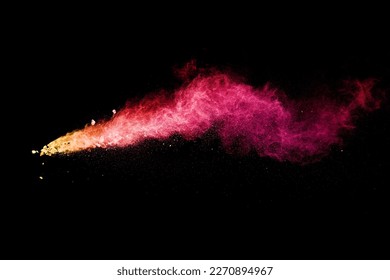 Abstract Red Powder Explosion On Black Stock Photo 591339899 | Shutterstock