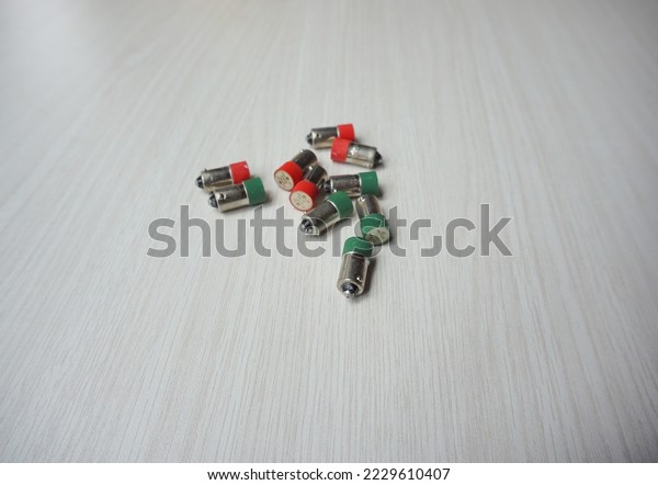 Stack Electrical Panel Indicator Lights Taken Stock Photo 2229610407 ...