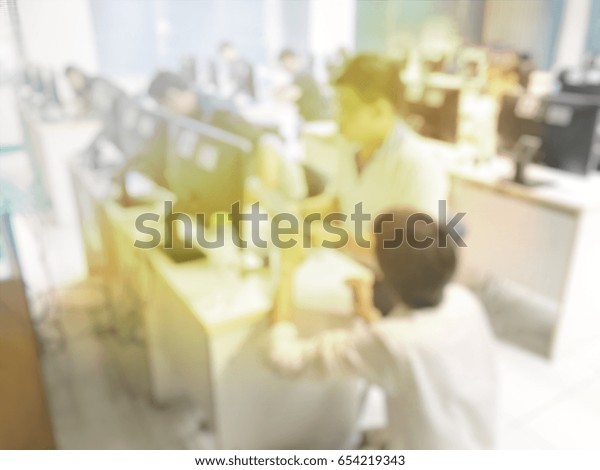 Students Studying Computer Lab People Classroom Stock Photo 654219343 ...