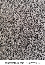 Close Photo Gray Rubber Mat Texture Stock Photo 2503603709 | Shutterstock