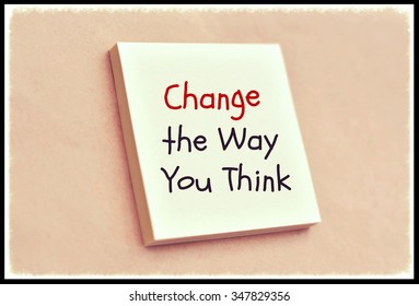 671 Change The Way You Think Images, Stock Photos & Vectors | Shutterstock