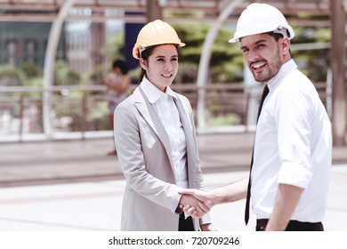 592 Man Shaking Hands Engineer Isolated Images, Stock Photos & Vectors | Shutterstock