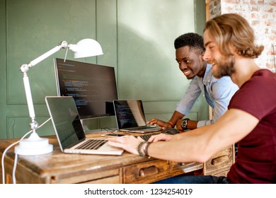 59 Work Home African Two Monitor Images, Stock Photos, 3D objects, & Vectors | Shutterstock