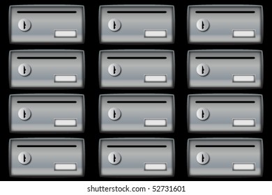 Silver Letterbox: Over 76 Royalty-Free Licensable Stock Illustrations ...