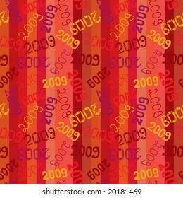 2009 Seamless Retro Pattern Vector Stock Vector (Royalty Free) 20181469 ...