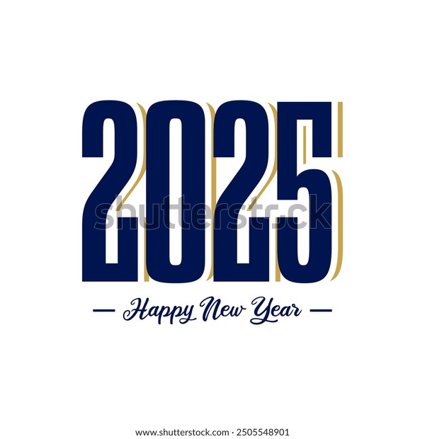 2025 Design Element Vector Creative Modern Stock Vector (Royalty Free ...