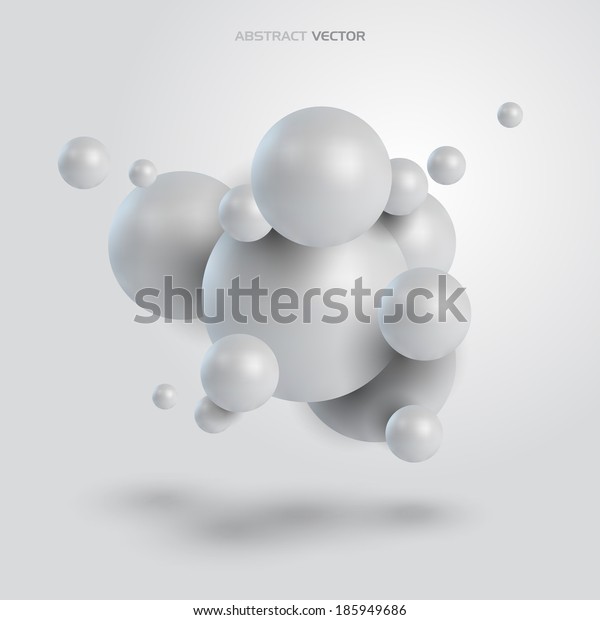 3d Abstract Concept Vector Design Stock Vector (Royalty Free) 185949686 ...