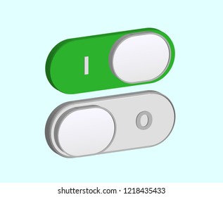3d Mobile Switch Vector Graphics Stock Vector (Royalty Free) 1218435433 ...