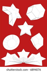 3d Object Vector Set Stock Vector (Royalty Free) 6894076 | Shutterstock