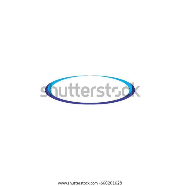 3d Oval Logo Stock Vector (Royalty Free) 660201628 | Shutterstock