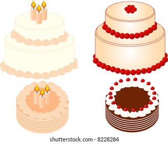 137 Four Layer Cake Stock Vectors and Vector Art | Shutterstock