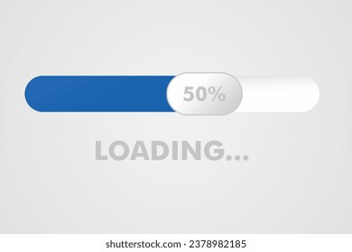 1,598 50% Loading Images, Stock Photos, 3D objects, & Vectors ...