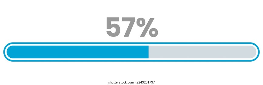 57 Loading 57 Progress Bar Infographics Stock Vector (Royalty Free ...