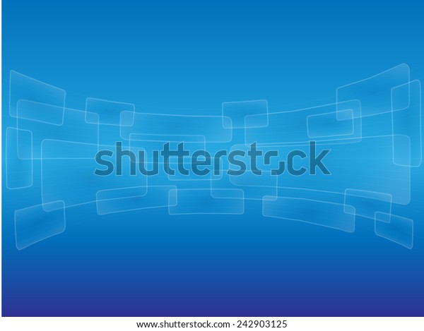 Abstract Blue Digital Vector Background: เวกเตอร์สต็อก (ปลอดค่า ...