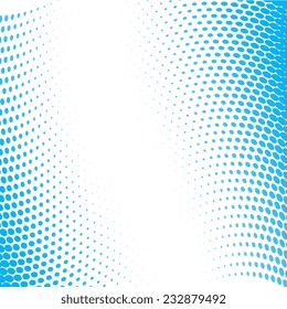 White Background Blue Dotted Texture Design Stock Vector (Royalty Free ...