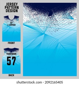 Abstract Concept Vector Jersey Pattern Template Stock Vector (Royalty Free) 2092165405 ...