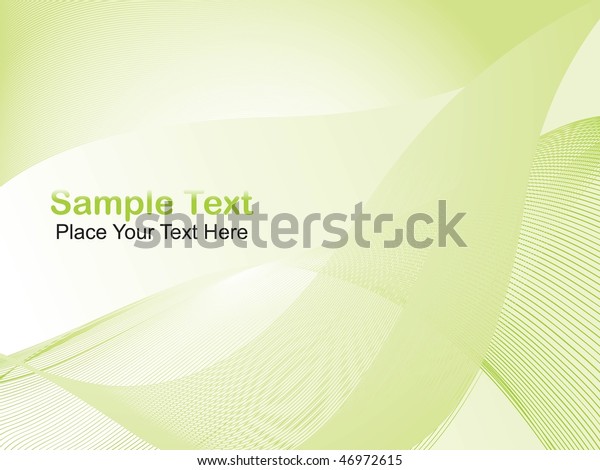 Abstract Fancy Wave Vector Design1 Stock Vector (Royalty Free) 46972615 ...