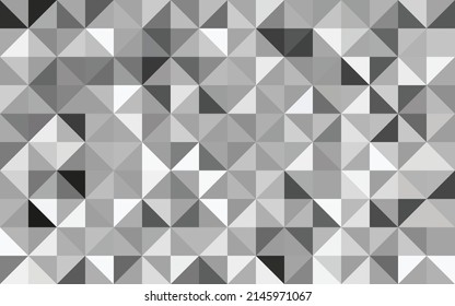 Geometric Pattern Background Gradient Grey White Stock Vector (Royalty ...