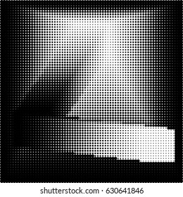 Vector Halftone Motion Effect Abstract Background Stock Vector (Royalty Free) 1043992768 ...