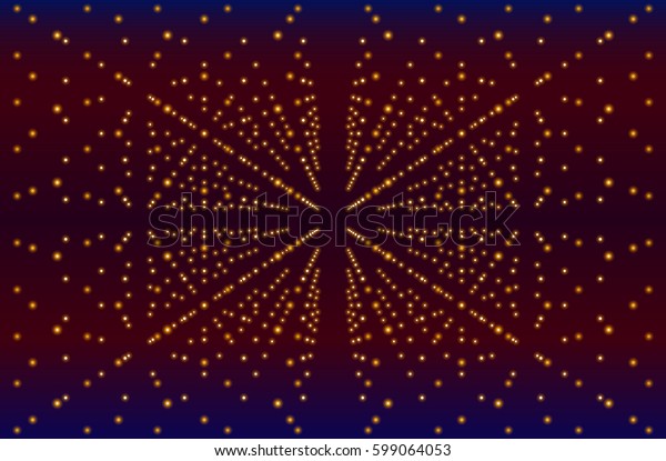 Abstract Infinite Perspective Background Vector Illustration Stock ...