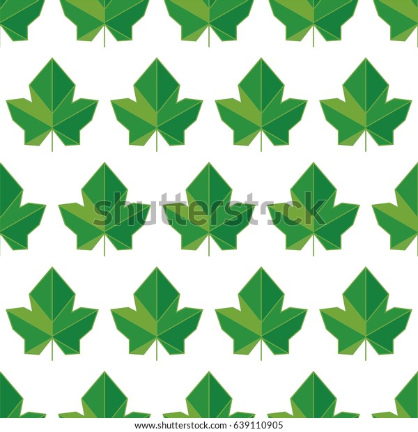 Abstract Leaf Ivy Pattern Vector Illustration Stock Vector (Royalty ...