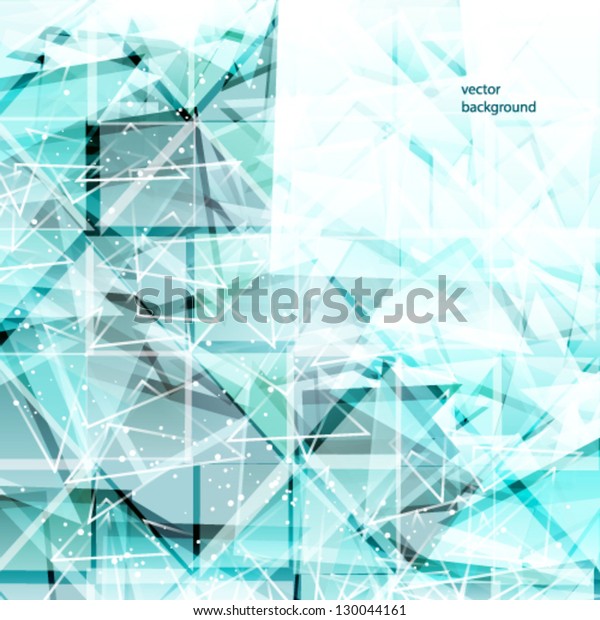 Abstract Light Blue Techno Background Vector Stock Vector (Royalty Free ...