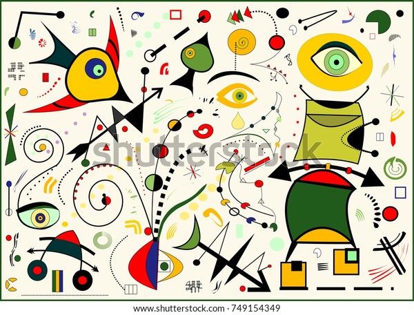 Abstract Light Horizontal Background Inspired By Stock Vector (Royalty ...