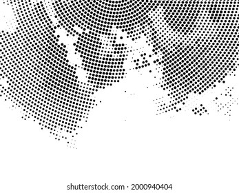 Abstract Modern Halftone Pattern Background Vector Stock Vector (Royalty Free) 2000940404 ...