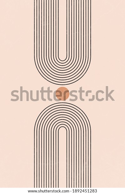 Abstract Old School Lines Background Geometric Stock Vector (Royalty ...