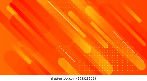 Orange Color Combination Colorful Background Stock Illustration ...