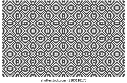 Abstract Overlap Circle Pattern Vector Stock Vector (Royalty Free) 2183118173 | Shutterstock