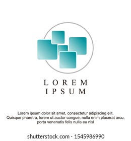 Abstract Logo Vector Illustration Concept Icon Stock Vector (Royalty ...
