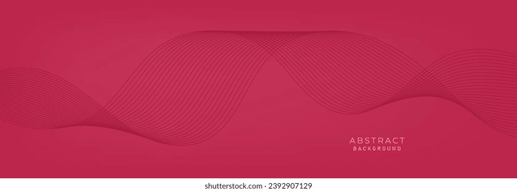 Abstract Red Gradient Background Wavy Lines Stock Vector (Royalty Free) 2392907129 | Shutterstock