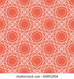 Abstract Seamless Pattern Red Color Wallpapers Stock Vector (Royalty ...