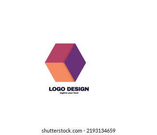 Abstract Simple Design Logo Concept Minimalist Stock Vector (Royalty ...