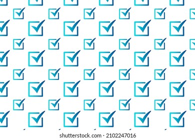 Abstract Square Check Mark Pattern Background Stock Vector (Royalty ...