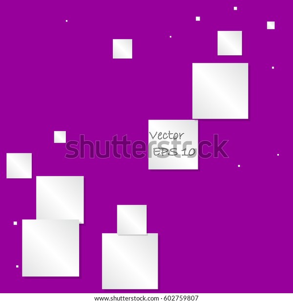 Abstract Square Text Box Composition Vector Stock Vector (Royalty Free ...