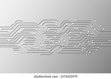 Abstract Technology Background Circuit Board Pattern Stock Vector ...