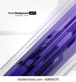 Abstract Technology Lines Vector Background Stock Vector (Royalty Free) 60518650 | Shutterstock