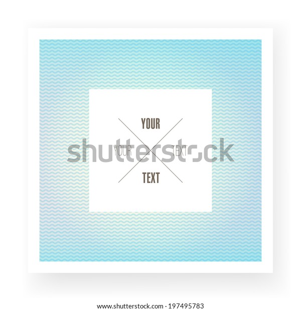 Abstract Text Box Design Light Color Stock Vector (Royalty Free ...