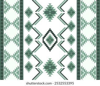 Abstract Traditional Geometric Ethnic Fabric Pattern Stock Vector ...