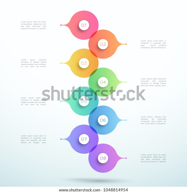 12 8 Point Vertical List Vector Images, Stock Photos & Vectors ...